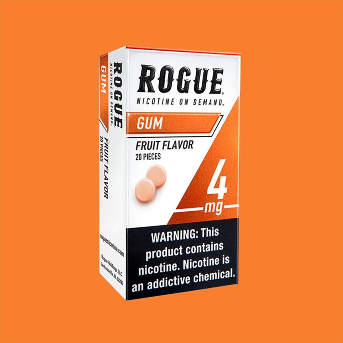 Fruit Flavor Nicotine Gum – Rogue 2mg/4mg | Buy Online at Myvpro — MyVPro