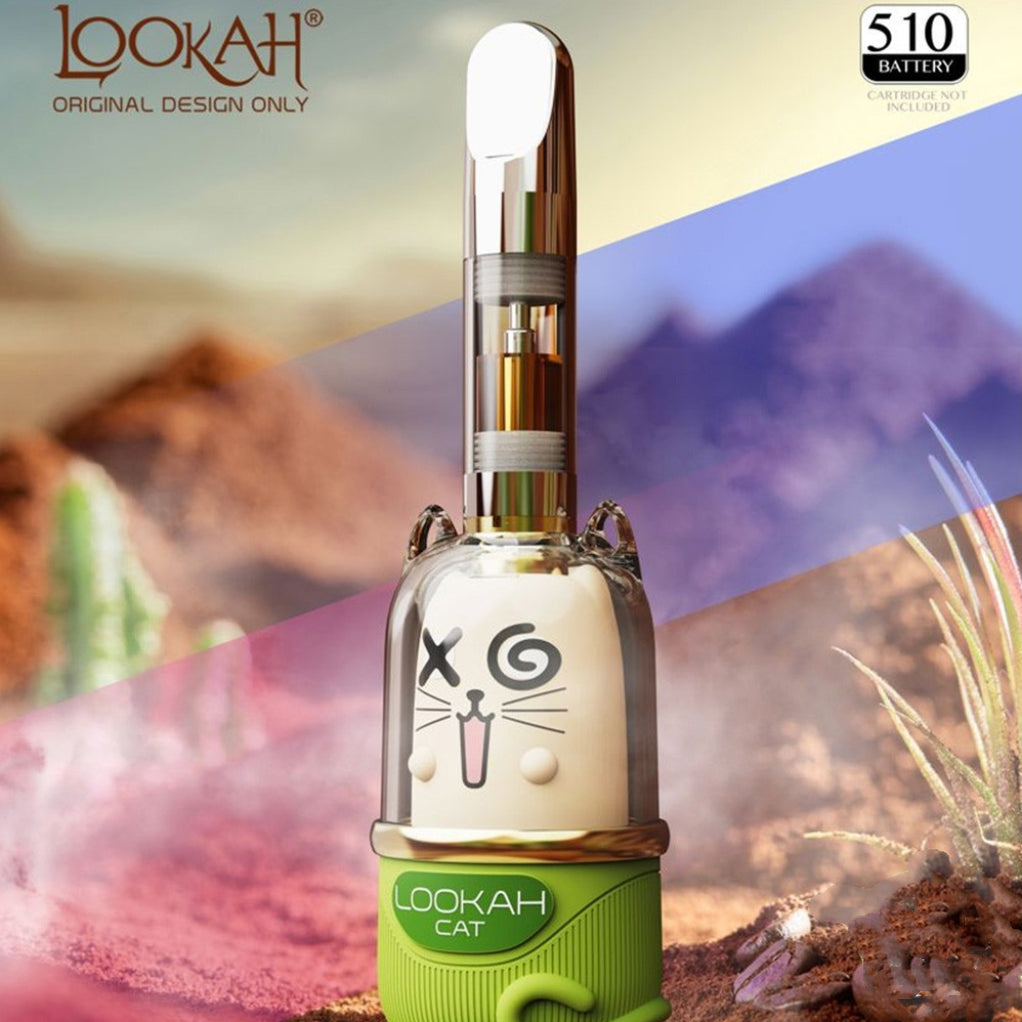 Lookah Cat VV 510 Battery – Variable Voltage Vape Pen Battery